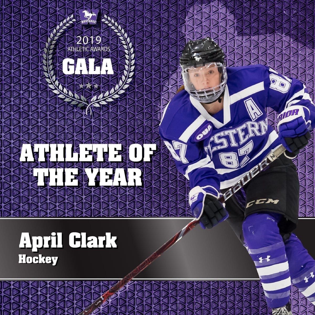 U SPORTS: April Clark | Western Mustangs | Women's Hockey Life