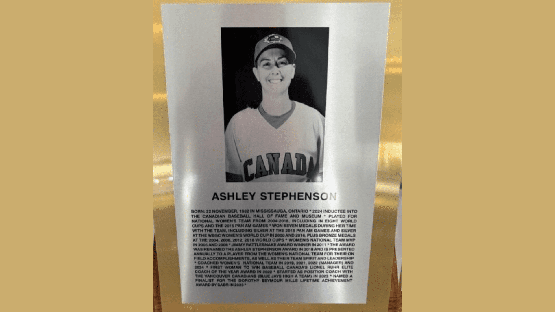 Laurier hockey great Ashley Stephenson lands in Canadian Baseball Hall ...